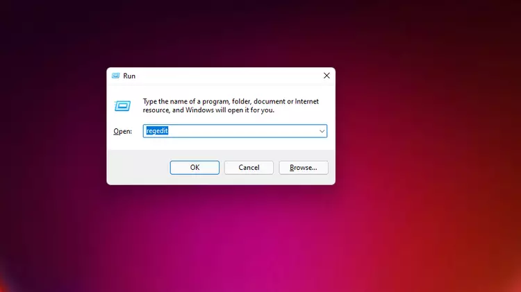 വിൻഡോസ് 11 ൽ രജിസ്ട്രി എഡിറ്റർ തുറക്കുന്നതിനുള്ള 8 വഴികൾ 2660_3