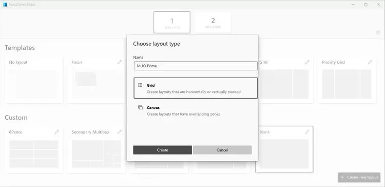 Ekarri Windows 11-ren Ezaugarri Onenetako bat Windows 10-ra PowerToys FancyZones-ekin 2682_7