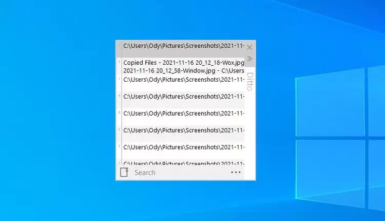 Windows Panosunu Ditto ilə necə genişləndirmək olar 2683_2