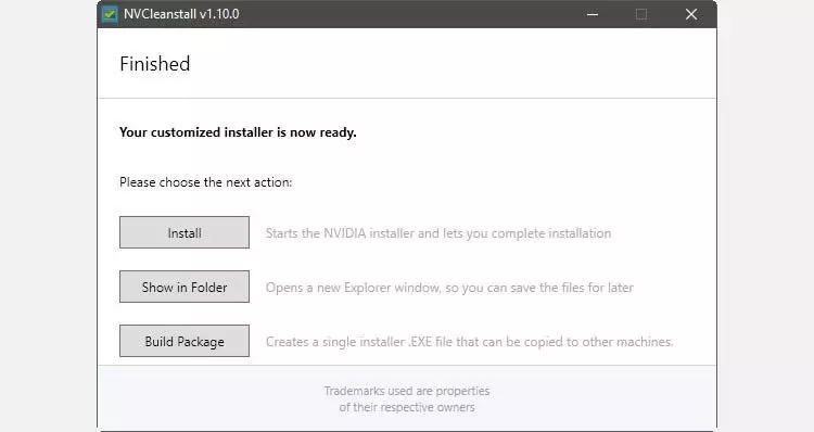 קאַסטאַמייז דיין NVIDIA דריווערס ינסטאַלירונג מיט NVCleanstall 2688_12