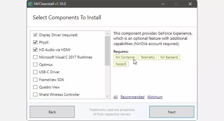 NVCleanstall के साथ अपने NVIDIA ड्राइवर इंस्टॉलेशन को अनुकूलित करें 2688_8