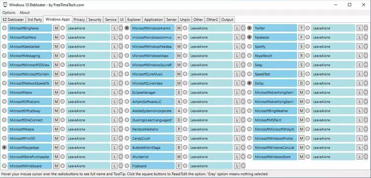 Odstranite puh iz sistema Windows 10 s programom Windows Decrapifier & Debloater 2691_14