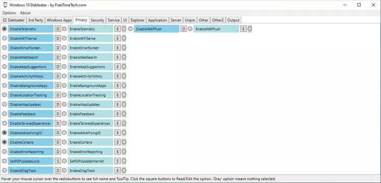 Chotsani Fluff Kuchokera Windows 10 Ndi Windows Decrapifier & Debloater 2691_15