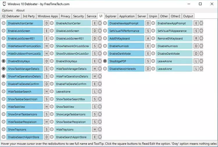 Odstranite puh iz sistema Windows 10 s programom Windows Decrapifier & Debloater 2691_18