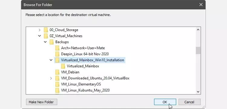 Fa'apipi'i lau Pupuni ile VM Fa'atasi ai ma le vCenter Converter Standalone a le VMWare 2693_8