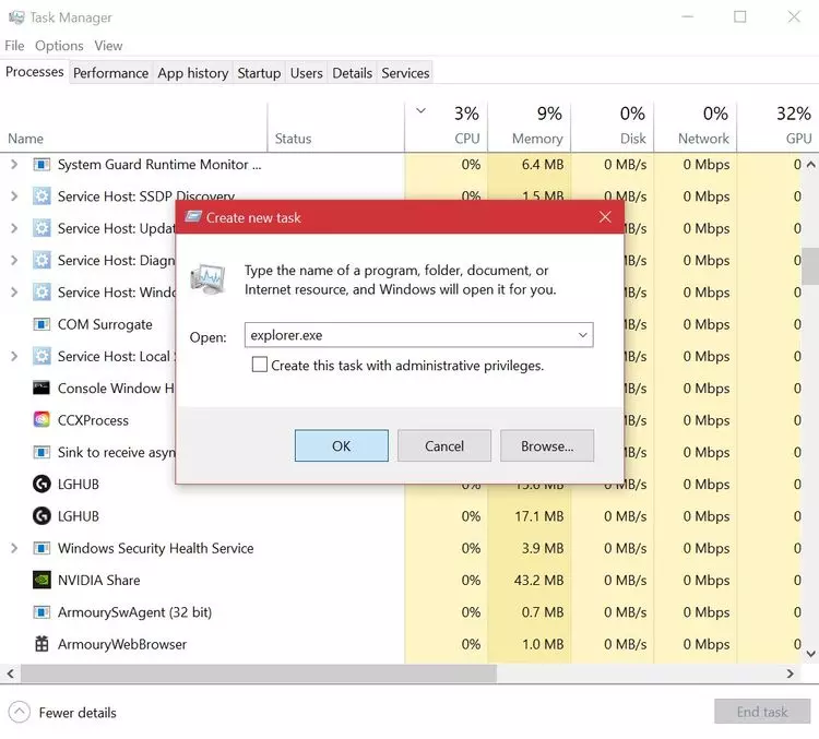 4 maneiras de reiniciar o File Explorer no Windows 10 27415_3