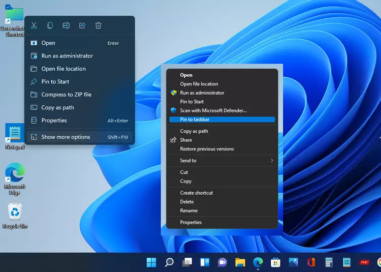 كيفية تثبيت أي شيء تقريبًا على شريط مهام Windows 11 2744_8