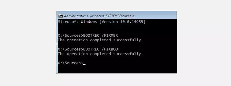 Corrixe o reinicio e selecciona o erro do dispositivo de arranque adecuado en Windows 27805_3