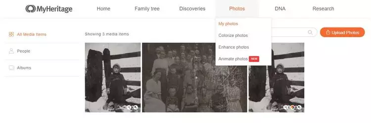 MyHeritage로 오래된 사진을 개선하고 복구하는 방법 27961_2
