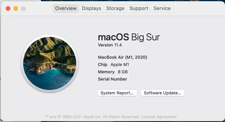 So erkennen Sie, ob Ihr Mac Intel oder Apple Silicon verwendet 2804_2