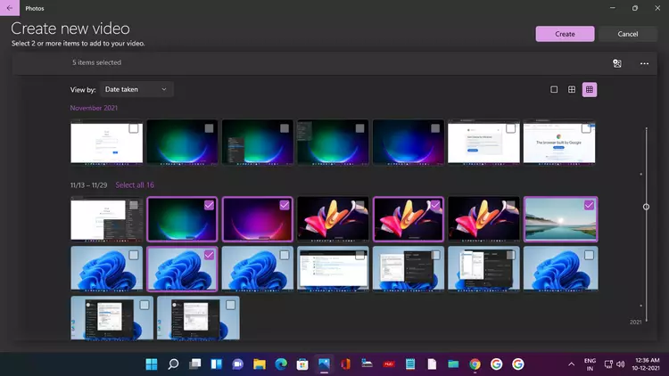 Како да креирате видеа со апликацијата Windows 11 Photos