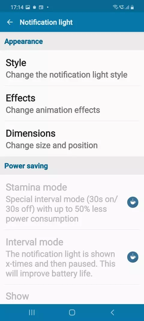 Samsung දුරකථන වල LED කැමරා කටවුට් දැනුම්දීම් සක්‍රීය කරන්නේ කෙසේද 28590_8