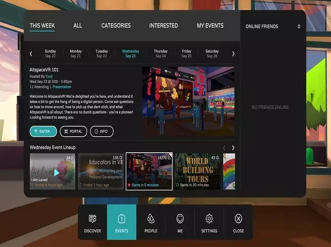 Ki jan yo itilize AltspaceVR: Reyalite vityèl san yo pa kask 28666_5