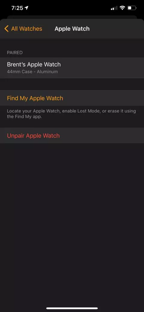 Hoe kinne jo de Apple Watch fan jo tillefoan ûntparje 28743_4