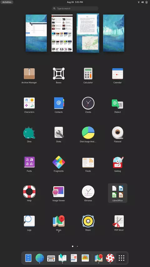 Ny endri-javatra 8 ambony indrindra amin'ny tontolo desktop GNOME 287_6