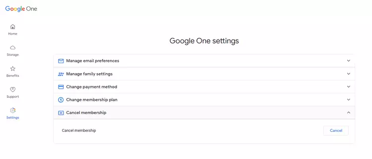 अपनी Google One सदस्यता कैसे रद्द करें 28893_8