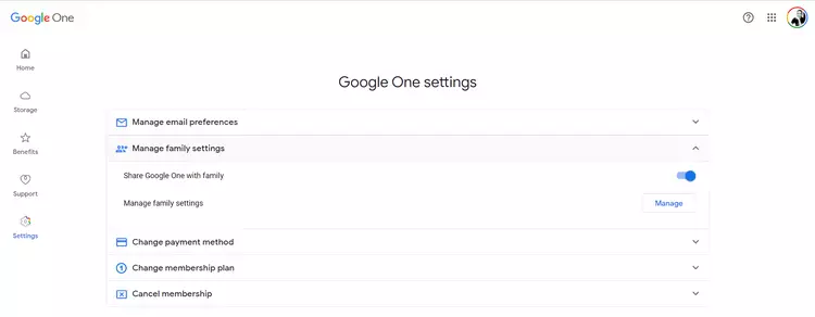 如何與家人共享 Google One Storage 28894_3