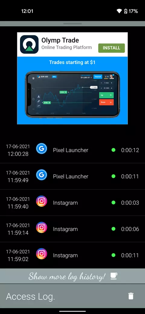 Como saber quando os aplicativos Android acessam sorrateiramente sua câmera ou microfone 29257_9