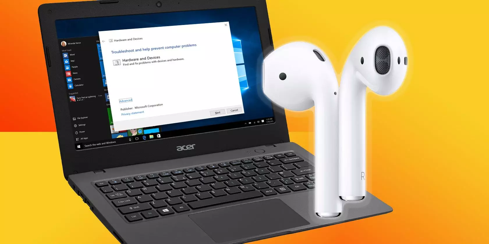 So reparieren Sie AirPods, wenn sie sich nicht mit einem Windows 10-PC verbinden