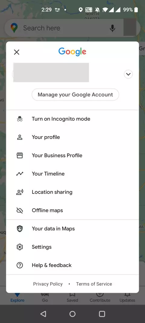 Uyilungisa Kanjani I-Google Amamephu Uma Ingasebenzi ku-Android 2939_4