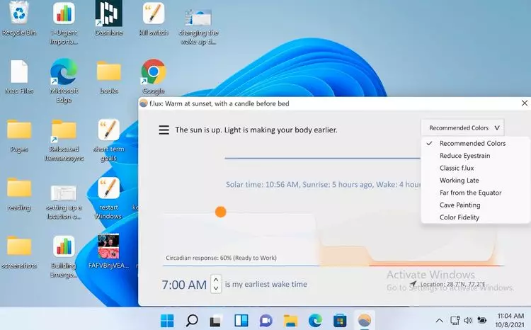 Windows 10 හි f.lux වලින් උපරිම ප්‍රයෝජන ගැනීමට ක්‍රම 5ක් 2971_5