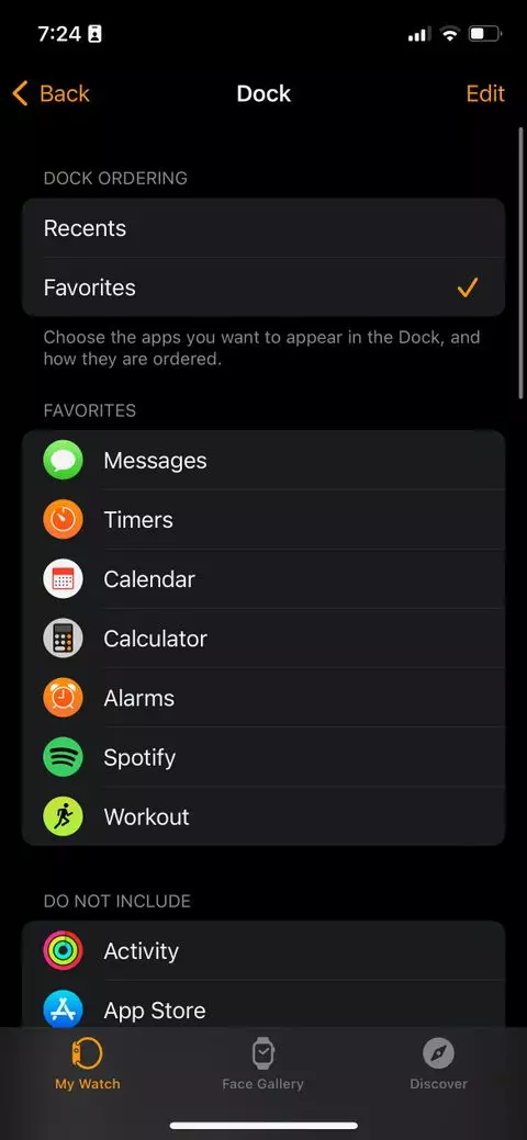 Таны Apple Watch дээрх Dock-ийн танилцуулга ба үүнийг хэрхэн ашиглах талаар 3062_6