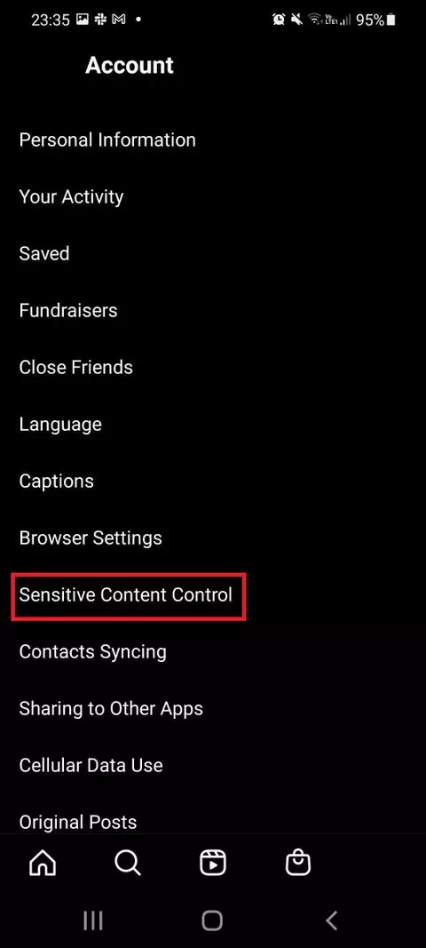 Paano I-disable ang Bagong Sensitive Content Filter sa Instagram 30794_2