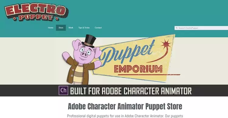 Les 4 meilleurs sites de marionnettes Adobe Character Animator gratuites 30819_7