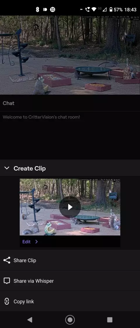 Cómo crear y administrar clips de Twitch 30881_5