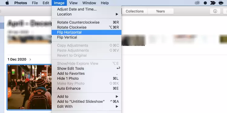 4 Cara kanggo Flip Foto ing macOS 3127_3
