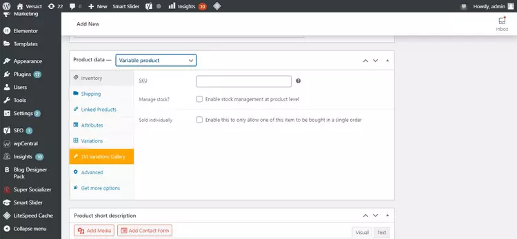 WordPress Veb saytınıza Məhsul Varyasyonlarını və Atributlarını necə əlavə etmək olar 31307_4