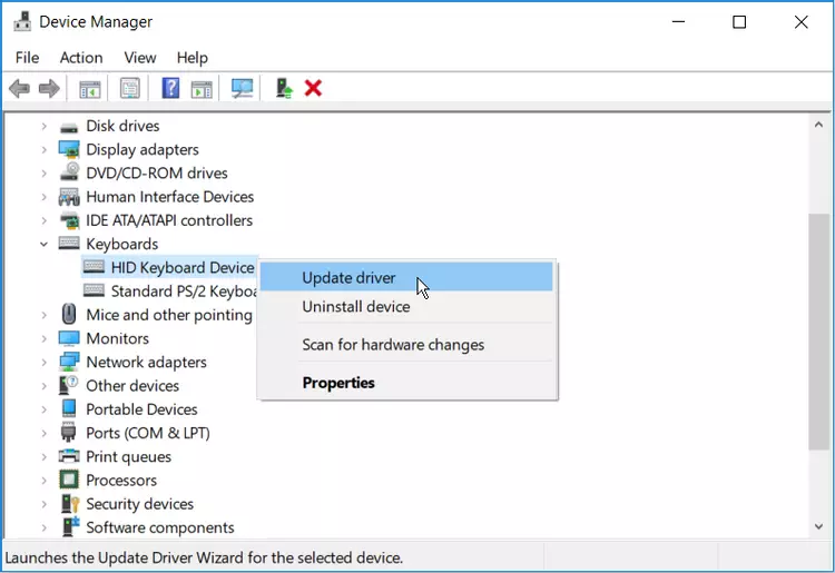 5 วิธีในการแก้ไขแป้นพิมพ์ที่พิมพ์อักขระผิดใน Windows 10 31994_6