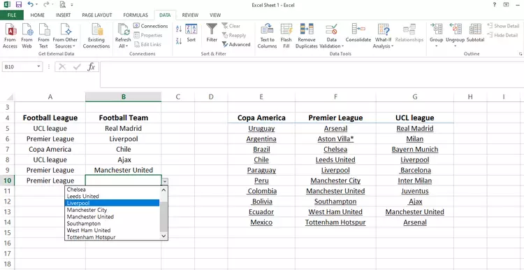 Otu esi emepụta ndepụta ndetu ndabere ọtụtụ na Excel 32551_17