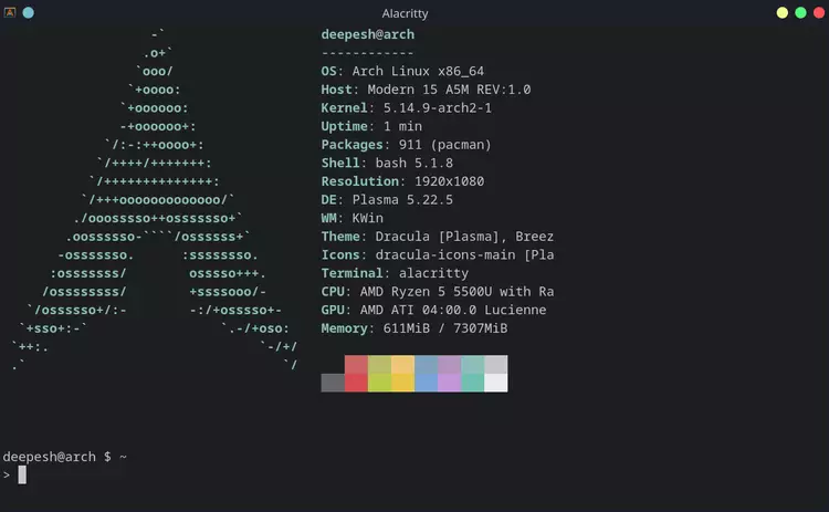 كيفية تخصيص شاشة Linux Terminal Splash 3268_3