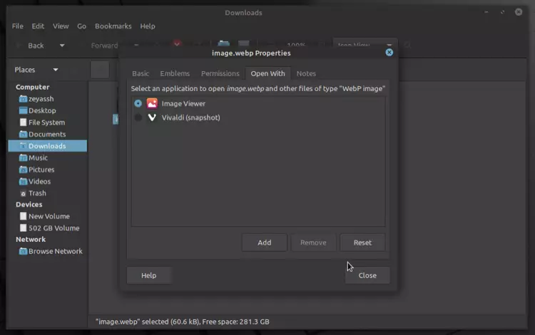Ubuntu र Linux Mint मा WebP छविहरू कसरी हेर्ने 3309_5