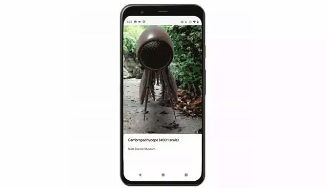 Nagdagdag ang Google ng Mga Sinaunang Nilalang sa Tampok na Augmented Reality Nito 33123_2