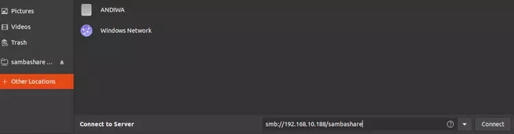 സാംബ ഉപയോഗിച്ച് ഉബുണ്ടുവിൽ ഒരു നെറ്റ്വർക്ക് പങ്കിട്ട ഫോൾഡർ എങ്ങനെ സജ്ജീകരിക്കാം 3319_6