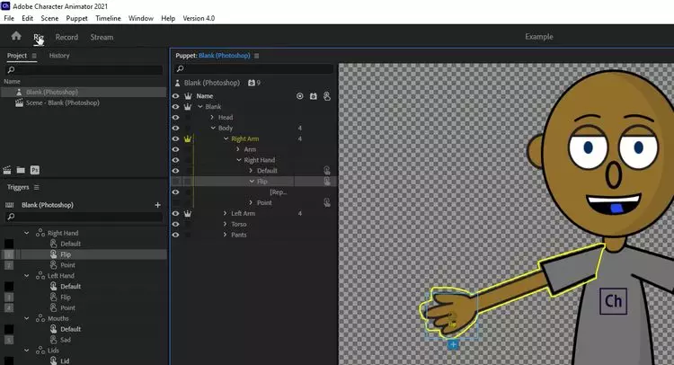 Πώς να δημιουργήσετε τη δική σας μαριονέτα για το Adobe Character Animator στο Photoshop 33283_16
