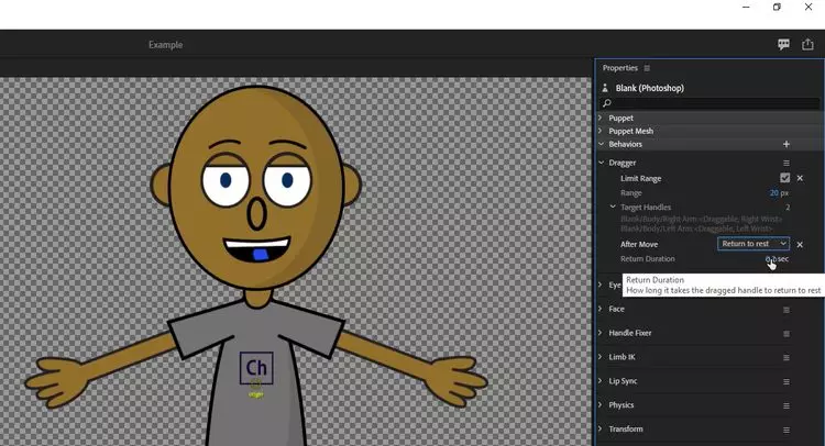 Hoe om jou eie marionet vir Adobe Character Animator in Photoshop te skep 33283_19