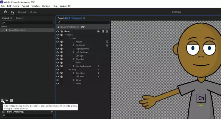 Πώς να δημιουργήσετε τη δική σας μαριονέτα για το Adobe Character Animator στο Photoshop 33283_6