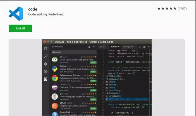 Как да инсталирате Visual Studio Code на Ubuntu 3345_6