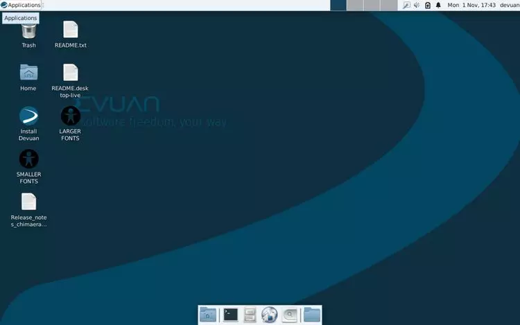 10 ka ugu Wacan Qaybinta Debian-based Linux 3347_7