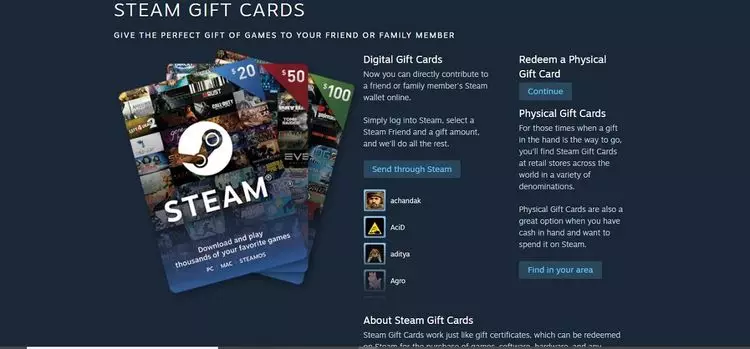 كيفية إرسال بطاقات هدايا Steam الرقمية إلى الأصدقاء 34314_3