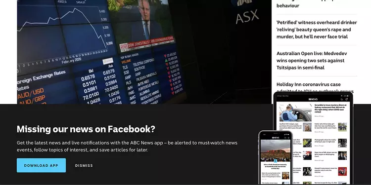 Local News App Beat Facebook in Australian App Store 34358_2