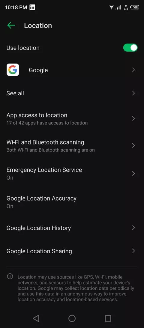Google नकाशे अॅपमध्ये तुमचे ट्रॅक कसे कव्हर करावे आणि तुमची गोपनीयता कशी संरक्षित करावी 3459_6