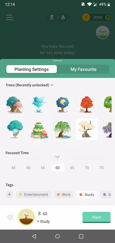 Comment contrôler votre dépendance au téléphone avec l'application Forest 34879_6