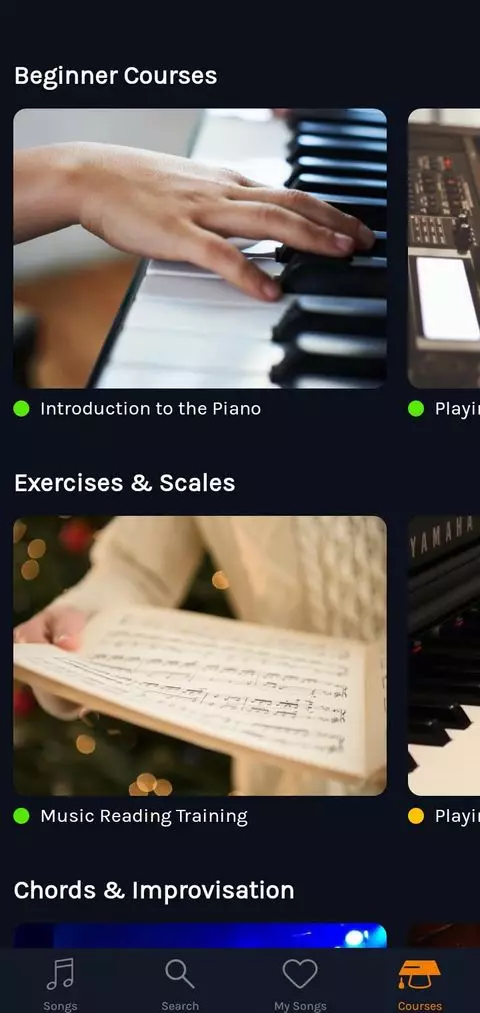 이 6가지 Android 앱으로 피아노 연주 방법 배우기 3588_2