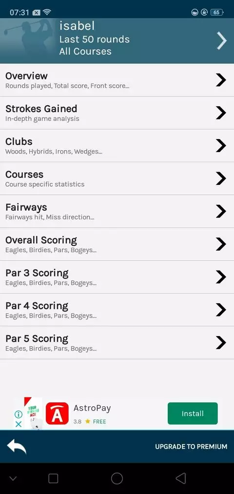 Ang 6 Pinakamahusay na Golf Rangefinder Apps para sa Android 3591_3