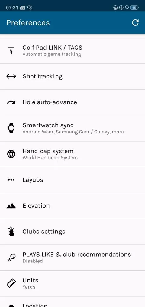 Le 6 migliori app per telemetro da golf per Android 3591_4