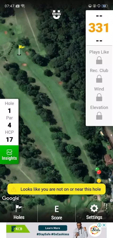 Ang 6 Pinakamahusay na Golf Rangefinder Apps para sa Android 3591_5